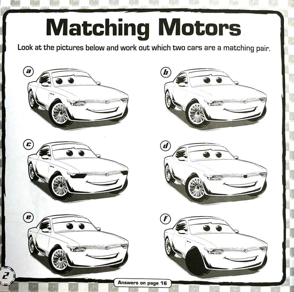 Disney Pixar Cars 3: Activity Pack (2-in-1 Activity Bag Disney ...